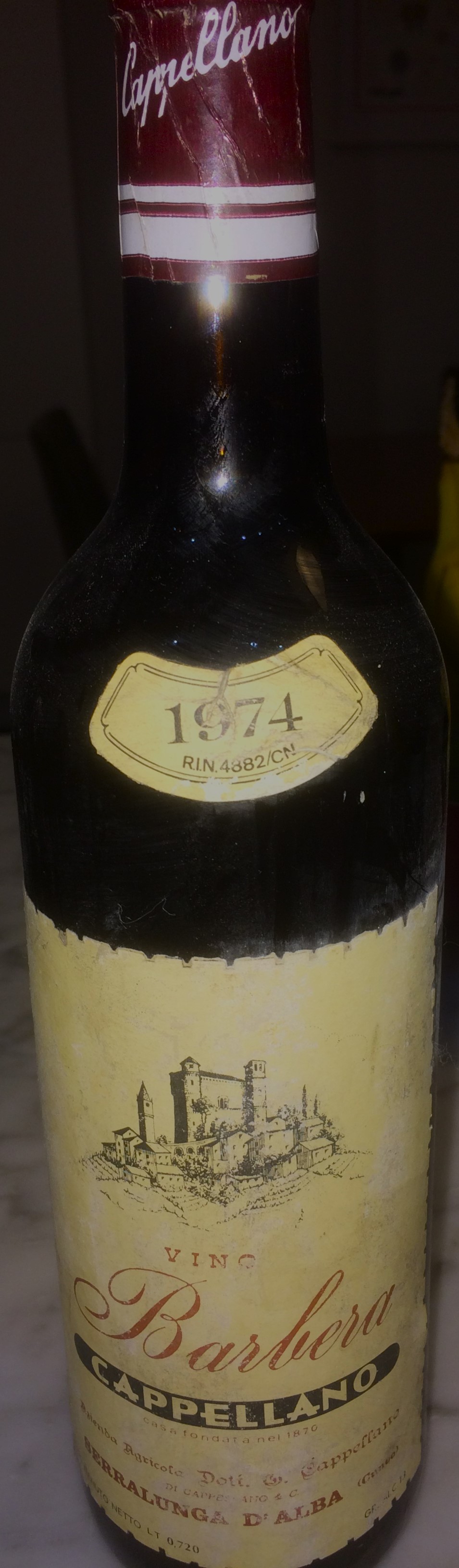 Cappellano Barbera 1974